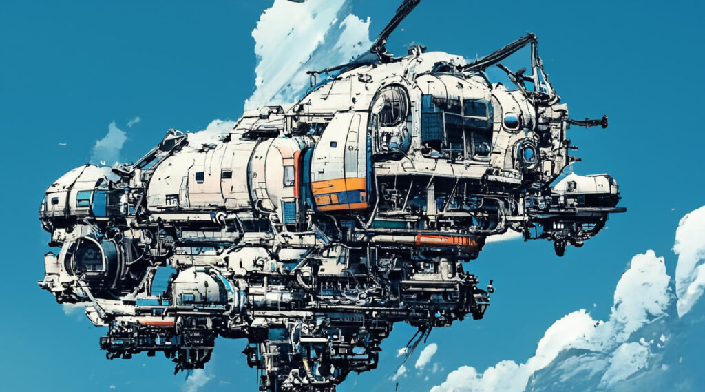 AIが描いた宇宙船がカッコイイ | 諌山裕の仕事部屋